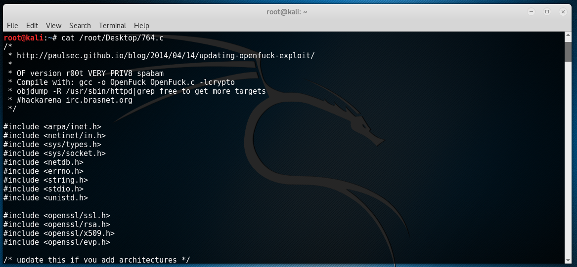 Hacking Kioptrix Level 1 – NandTech