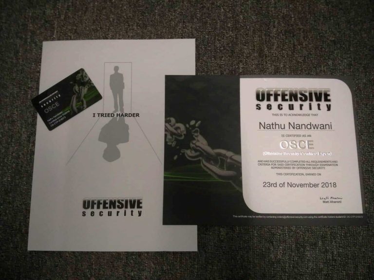 Offensive Security Certified Expert (OSCE) Experience – NandTech